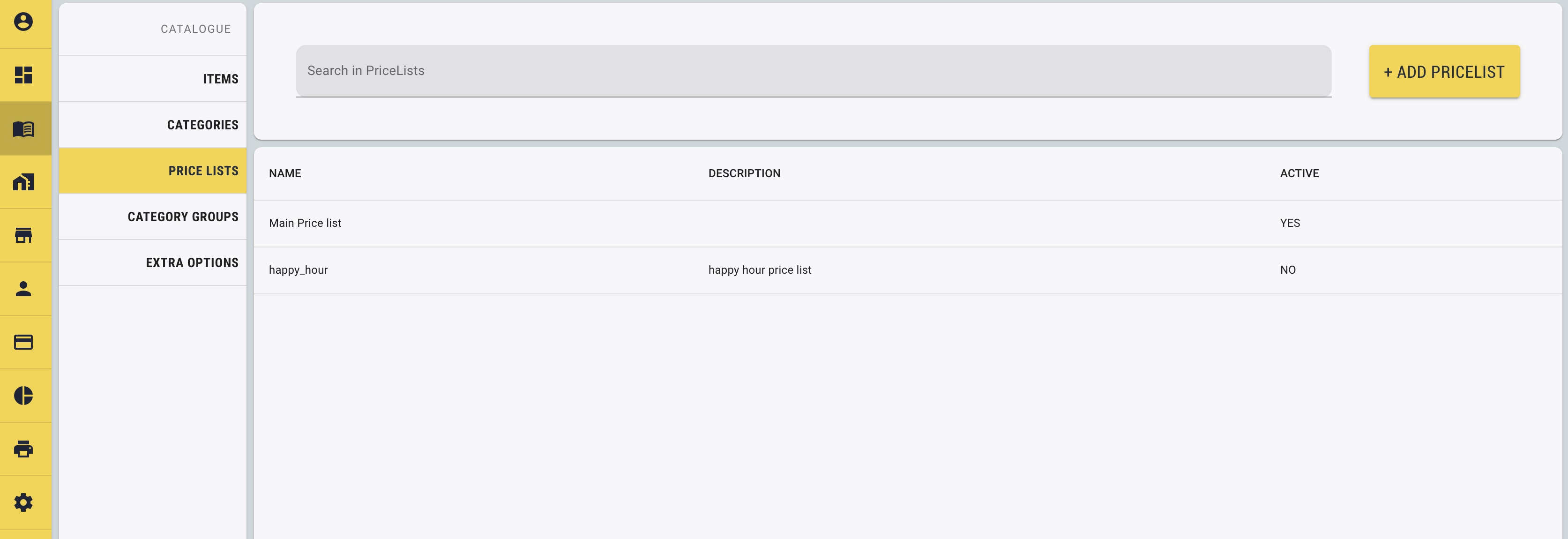 Catalogue | SnapServe POS